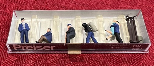 PREISER HO Scale Figures 10352 At The Berth, NIB | eBay
