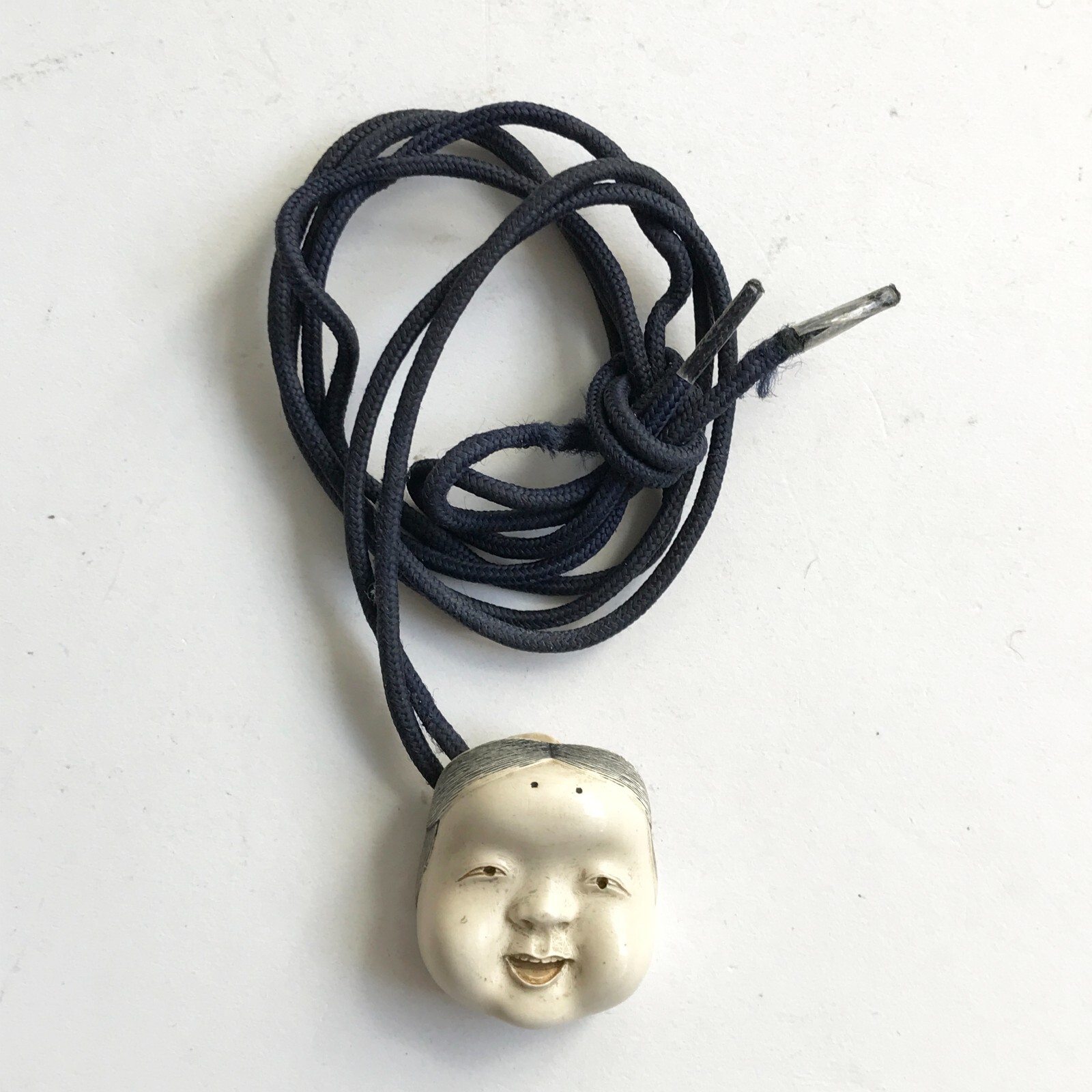 MMA Metropolitan Museum of Art Japanese Face Mask Netsuke Style Pendant ...