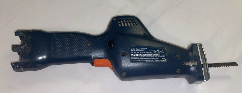 BLACK & DECKER VP650 VersaPak Cordless Reciprocating Jig Saw - TOOL ...