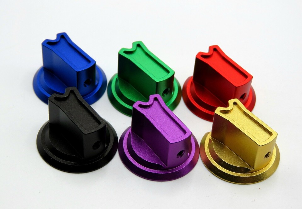 CNC machined, anodized aluminum rotary encoder knob SIM RACING DIY | eBay