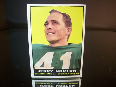 Jerry Norton Topps 1961 Card #120 St. Louis Cardinals NFL Football | eBay