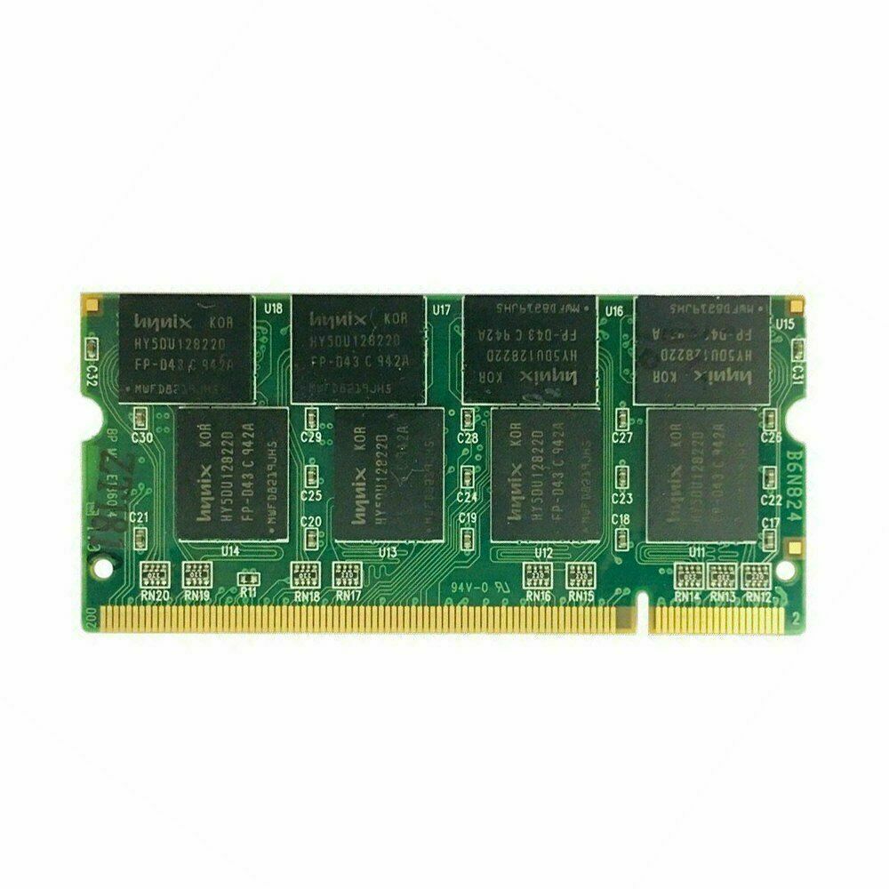 For Kingston 1-10PCS 1GB DDR PC2700 333Mhz 200Pin DIMM Laptop RAM Kit ...