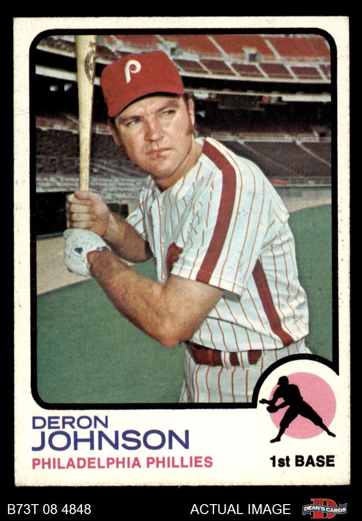 1973 Topps #590 Deron Johnson Phillies 6 - EX/MT | eBay