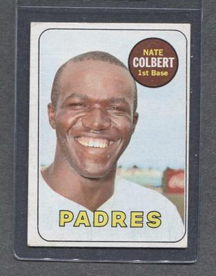 1969 Topps #408 Nate Colbert (Padres) Vg-Ex A1 | eBay