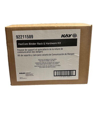 Ecolab 92211589 HazCom Binder Rack & Hardware kit. | eBay