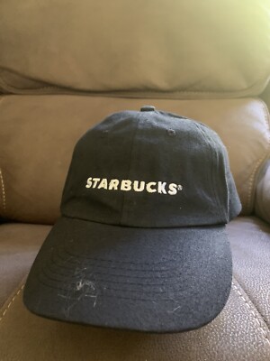 Starbucks Employee Hat Adjustable Black | eBay