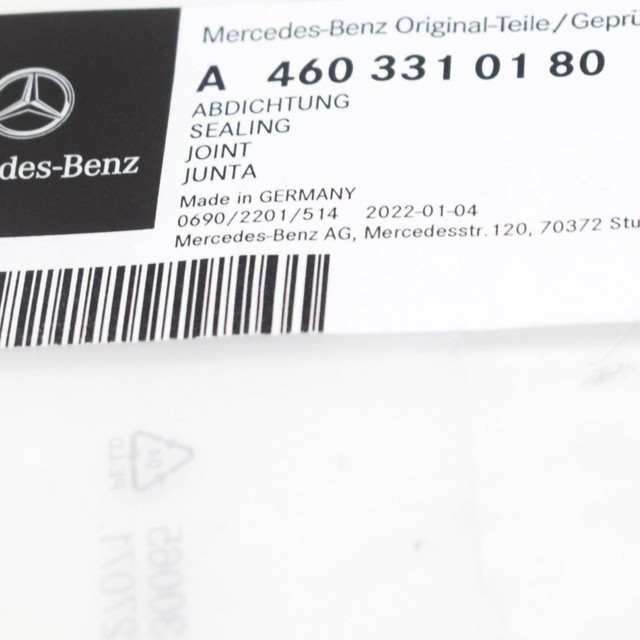 MERCEDES W460 Front Axle Swivel Housing Gasket Seal A4603310180 for ...
