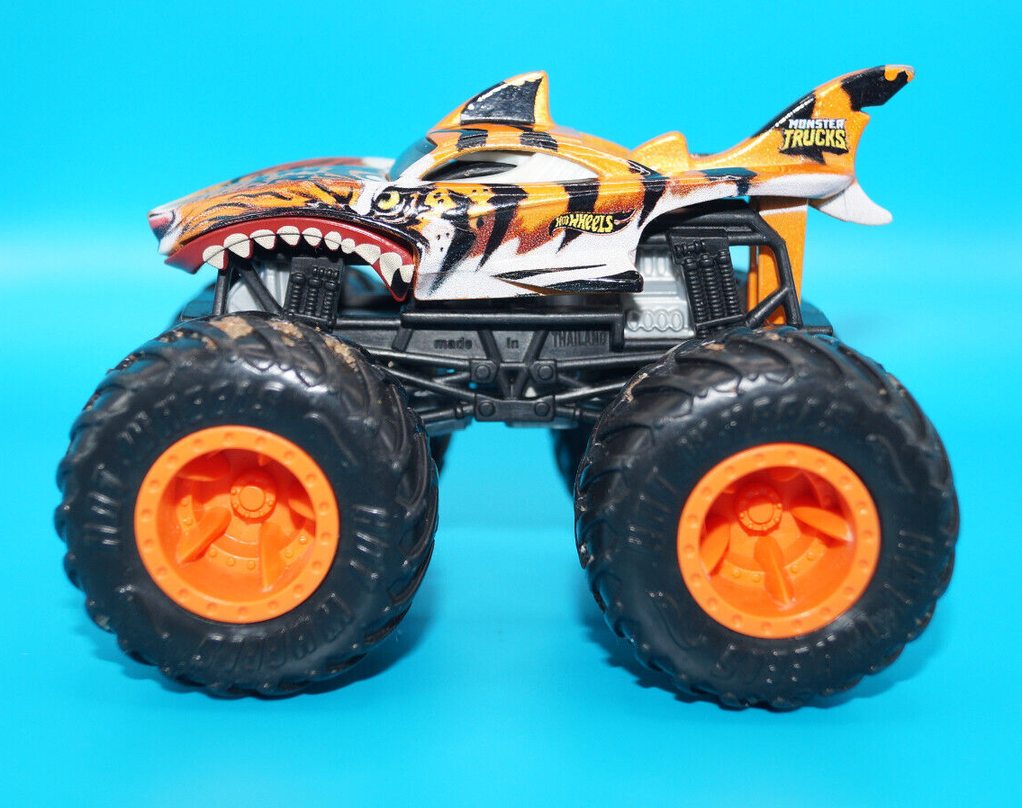 Hot Wheels Monster Jam Tiger Shark Toy Truck 1:64 | eBay