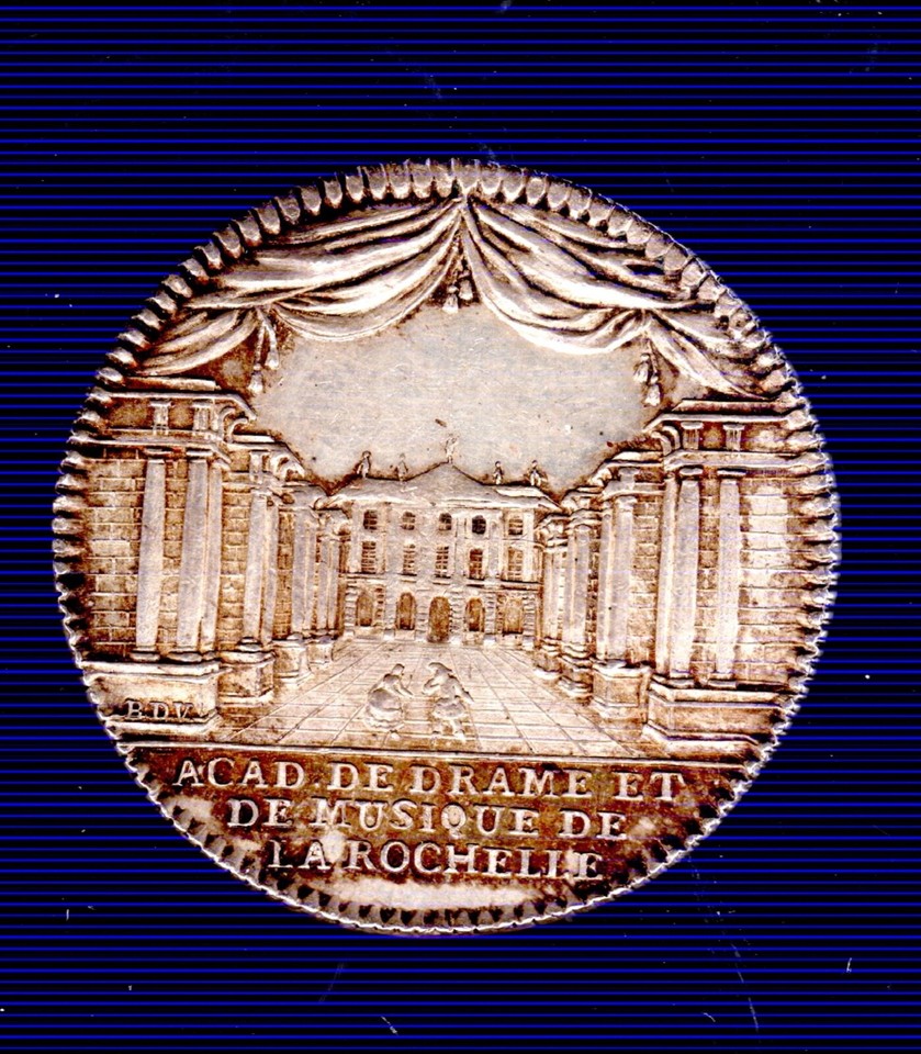 France 1766 Silver School of the World Jeton Counter Token #449 ...