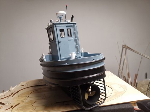 U.S. Navy Boomin Beaver Tug Boat 1:18 342mm RC Model Ship Kit | eBay