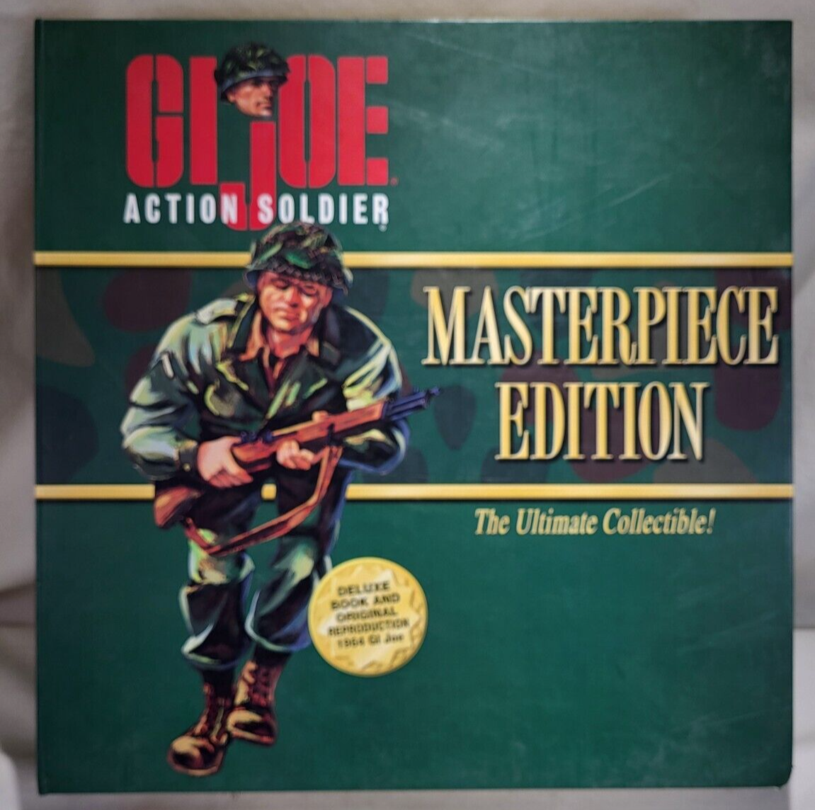 Rare Ginger GI Joe Action Soldier Masterpiece Edition Book ...