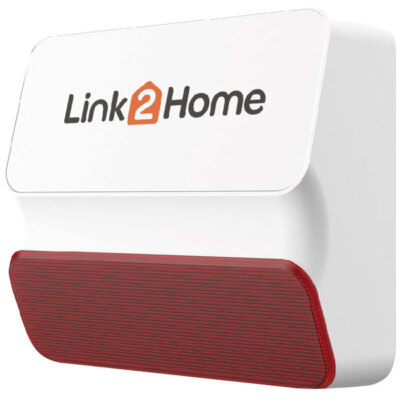 Link2Home L2H-SECURESIREN Inteligente Alarma Externo Sirena | eBay