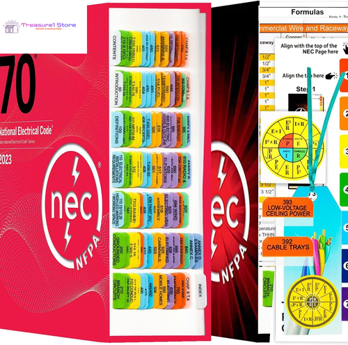NEC Code Book Tabs 2023/2020 (Book Not Included) 112 PCS NEC Tabs ...