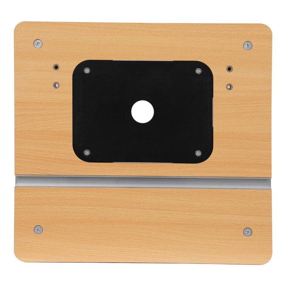 Modern Woodworking Router Table Rectangle MDF Router Table Black Anti ...