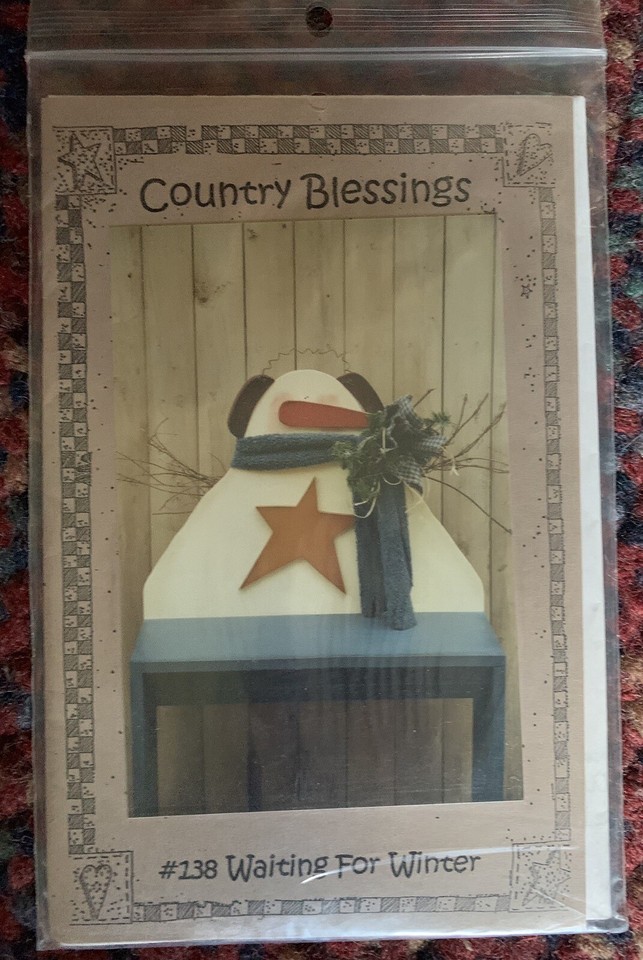 10 Folk Art Rustic Primitive Christmas Dolls & Craft Sewing Patterns ...