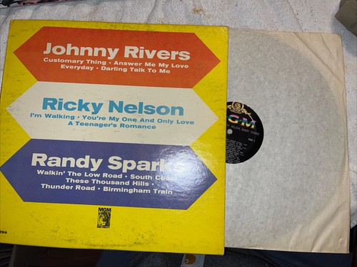 Johnny Rivers, Ricky Nelson, Randy Sparks, Self Titled. Vinyl Record | eBay