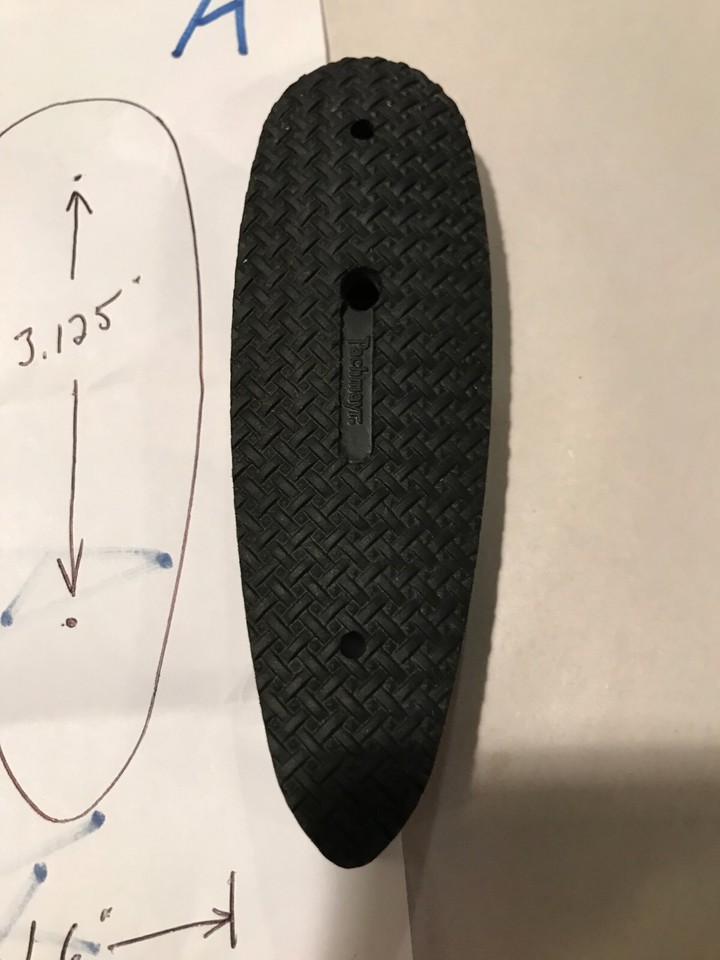 Pachmayr 500B Presentation Rifle Recoil Butt Pad | eBay