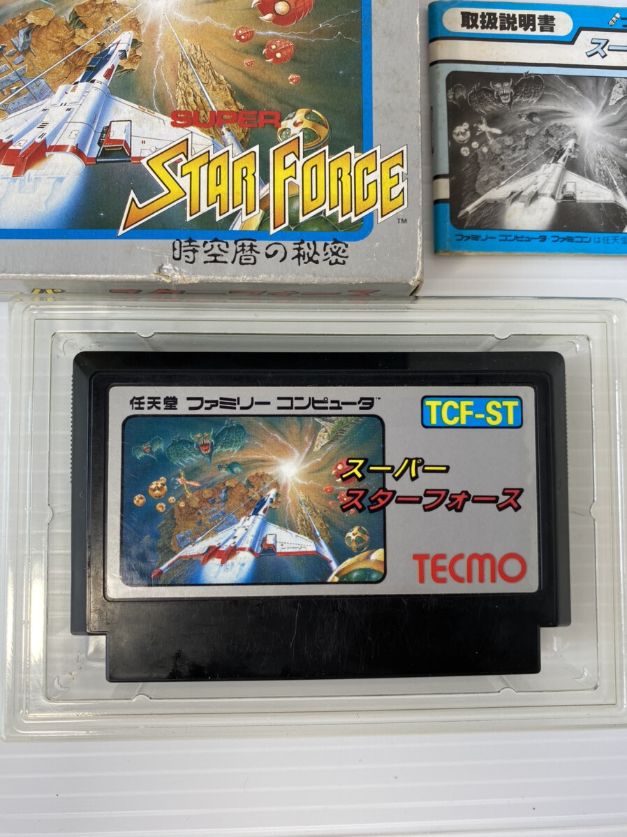 Super Star Force Famicom Japan NES Nintendo Boxed Tested Tecmo Soft ...