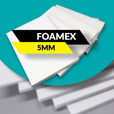 White Foam Board PVC Light Weight Signage Sheet 5mm - 3mm - Foamex ...