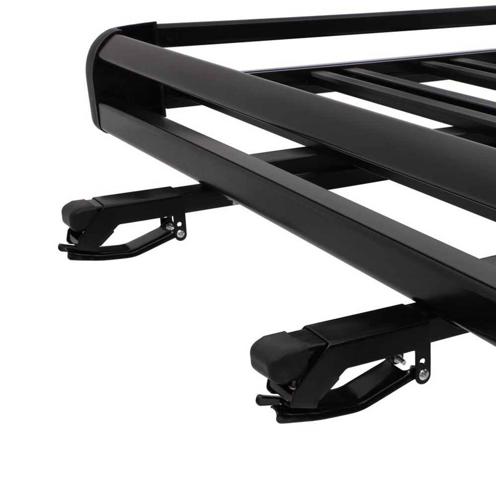 50"x 38" Black Crossbar SUV Top Cargo Luggage Carrier Roof Rack Basket ...