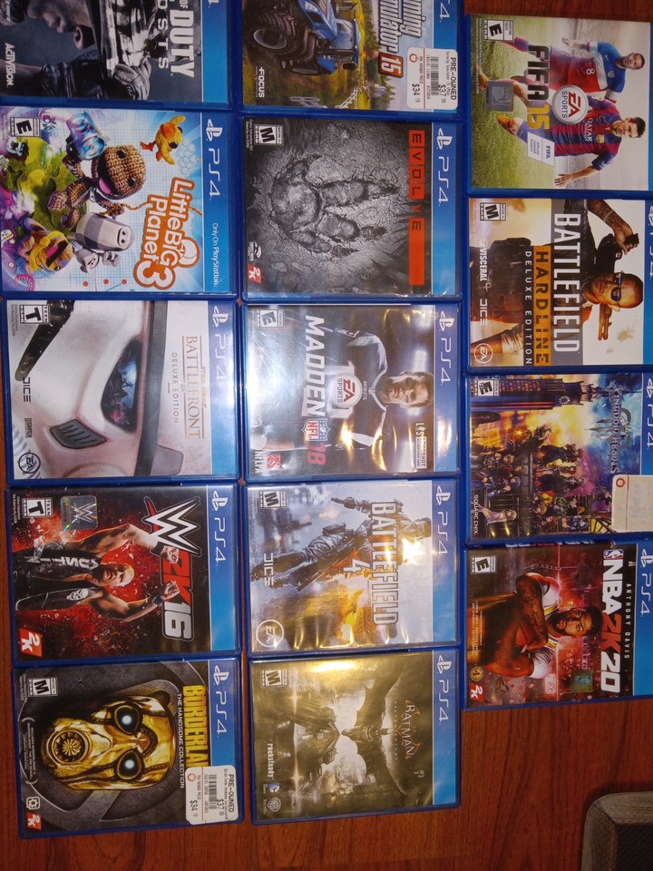 Lot of 14 Fun PS4 Games ~ Playstation 4 ~ Good Titles ~ Very Good ...