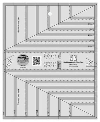 Creative Grids Half Rectangle Trim Tool (CGRDH6) | eBay
