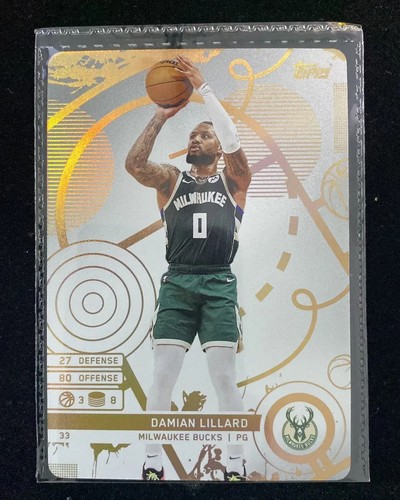 2025-26 Topps Match Attax #33 Damian Lillard Milwaukee Bucks PG FF | eBay