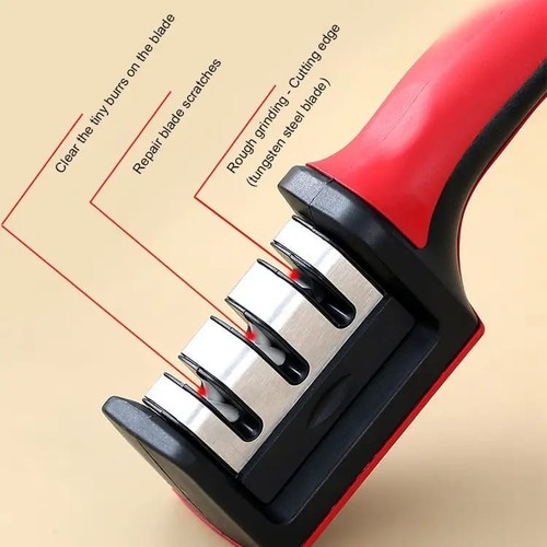 Stay Sharp – 3-Stage Knife Sharpener for Effortless Precision | eBay UK