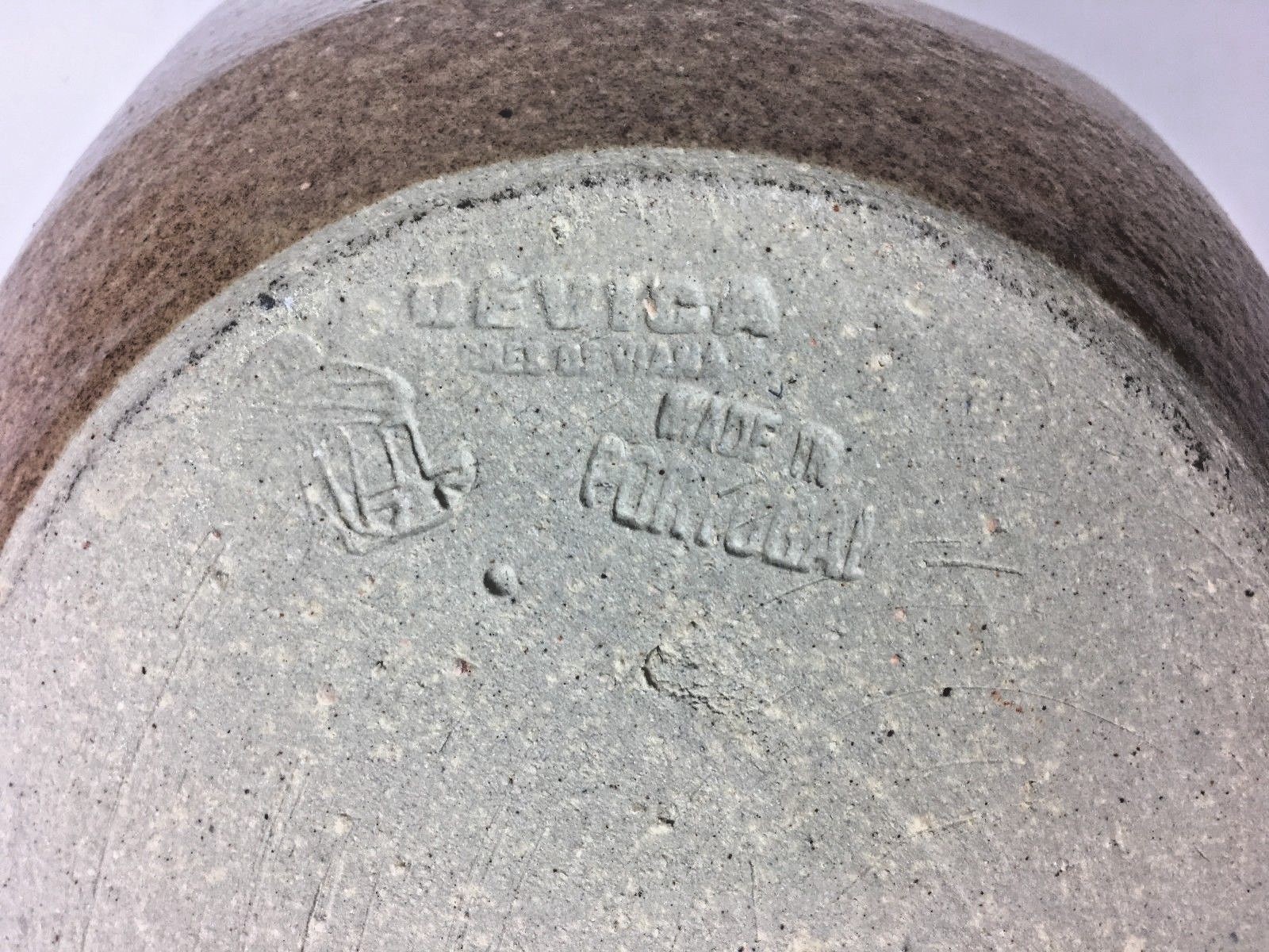 Devica Portuguese Portugal Art Pottery Beige Stoneware Prim Serving ...