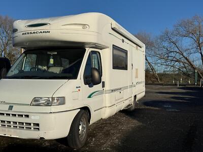 Bessacarr E745 4 berth 2 belt overcab bed rear bathroom motorhome for sale | eBay UK