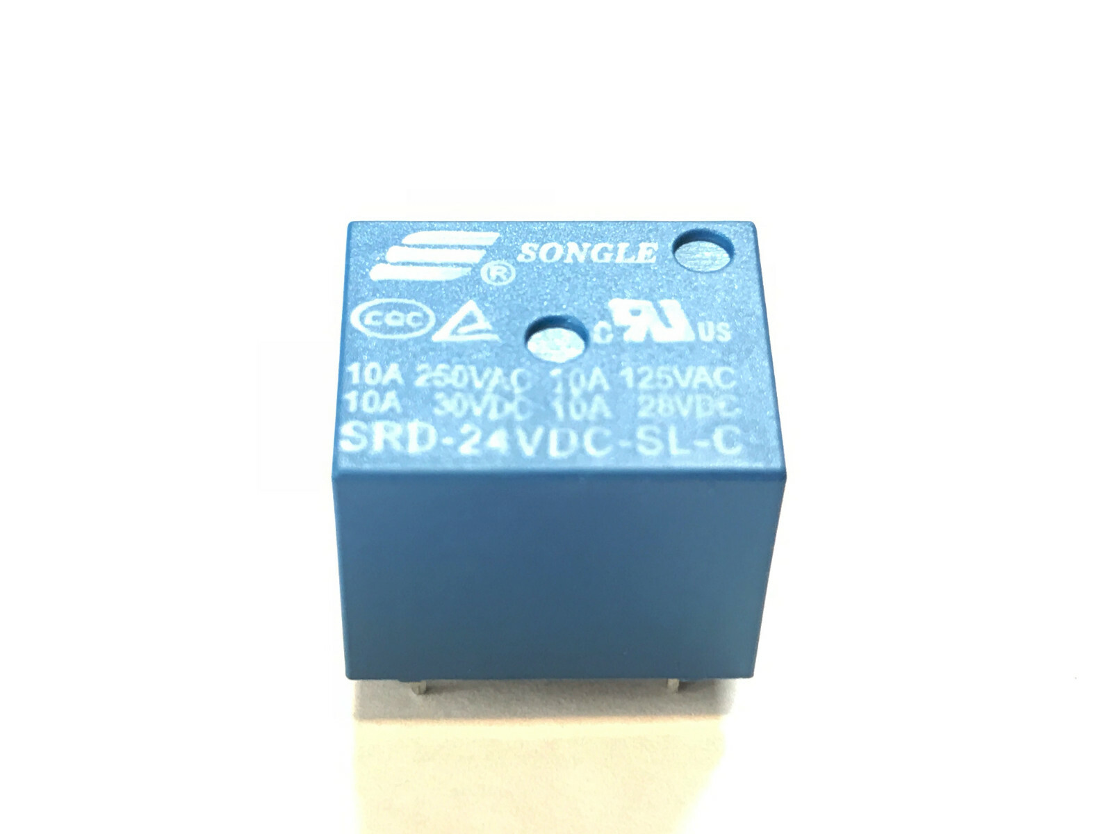 Mini Power Relays 3V 5V 6V 9V 12V 24V 48V DC Coils - 10A SPCO/SPDT ...