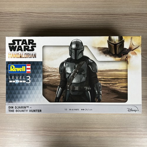 DIN DJARIN STAR WARS THE MANDALORIAN REVELL LEVEL 3 PLASTIC MODEL KIT 1 ...