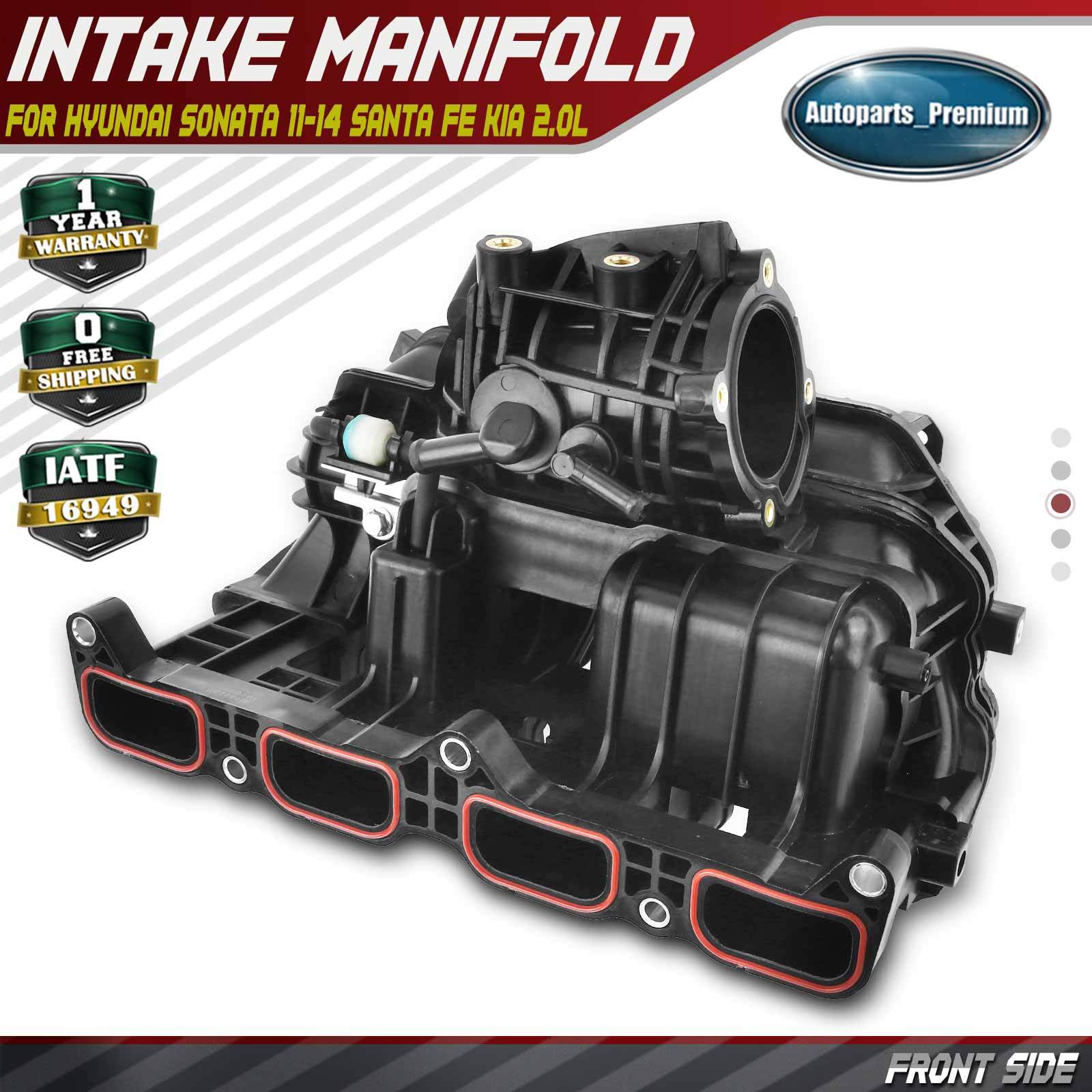 Front Intake Manifold for Hyundai Sonata 2011-2014 Santa Fe Kia Optima ...