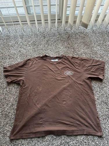 Land Rover x Pacsun Mens L Brown 100% Cotton Shirt Car Truck Outdoor ...