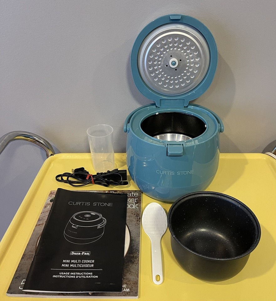 Curtis Stone Dura Pan Mini Multi Slow Cooker Electric Turquiose ...