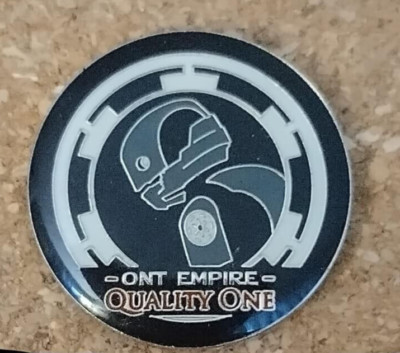 Star Wars - Ont EMPIRE - Quality ONE Amazon Peccy Employee Pin | eBay