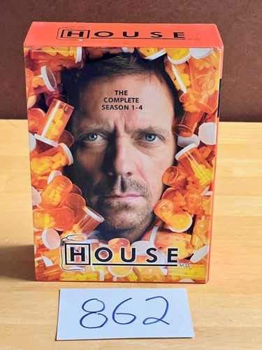 House M.D. Complete Seasons 1-4, DVD Box Set, Very Good Condition | eBay