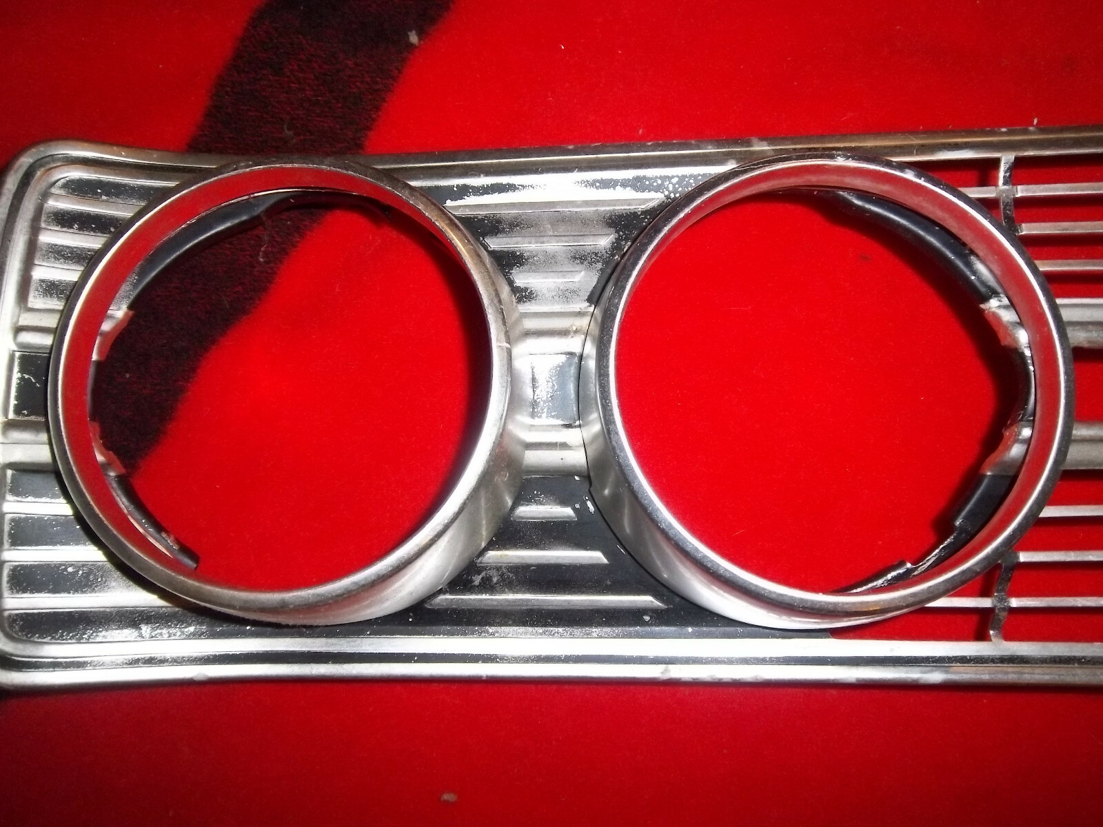 68 Torino Grille Fairlane Ranchero Grille Headlight Bezels FORD OEM ...