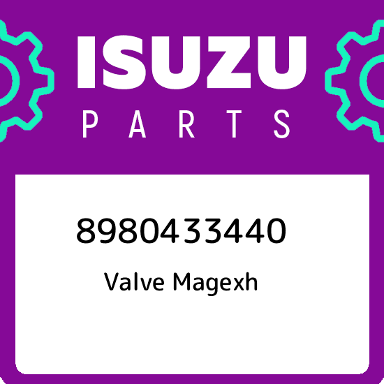 8980433440 Isuzu Valve magexh 8980433440 Genuine OEM Part for sale ...