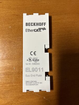 Beckhoff EL9011 Bus End Platte | eBay