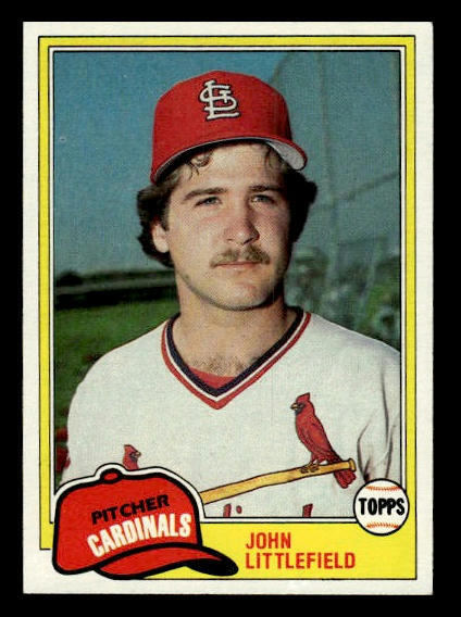 1981 Topps #489 John Littlefield | eBay