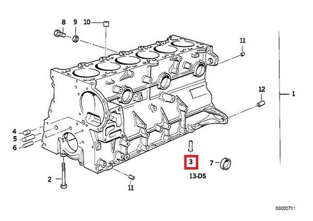 6x Original BMW 11421748199 - SUPER Ölspritzdüse 3er 5er 7er Z3 Z4 ...