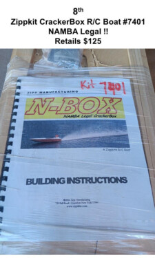 CRACKERBOX KIT NEW IN THE BOX ZIPKIT SPECIAL KIT #7401 RC BOAT | eBay