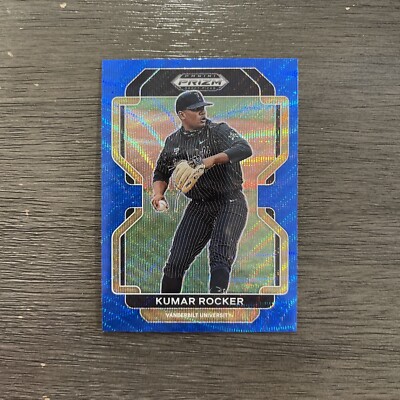 2022 Panini Prizm Draft Picks-Kumar Rocker PDP3-Blue Wave | eBay