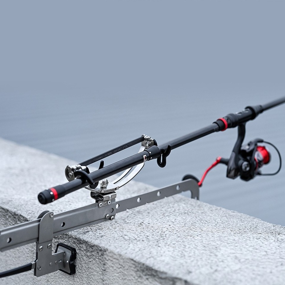 Robust Adjustable Fishing Rod Holder with Multiple Angle Options for ...