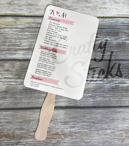 100 Wavy Jumbo Wood Craft Sticks for Wedding Fans and Crafts -FREE ...