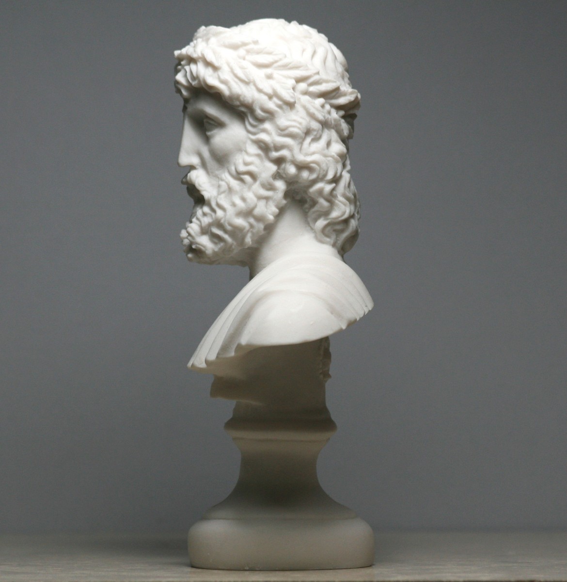 Zeus Face Sculpture