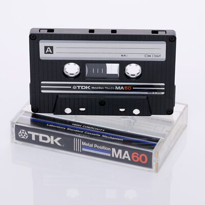 1x TDK MA60 Metall Kassette Audiokassette Cassette (A) | eBay.de