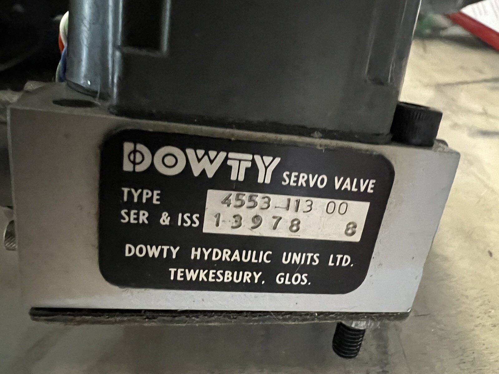 DOWTY SERVO VALVE 4553 113 00. | eBay