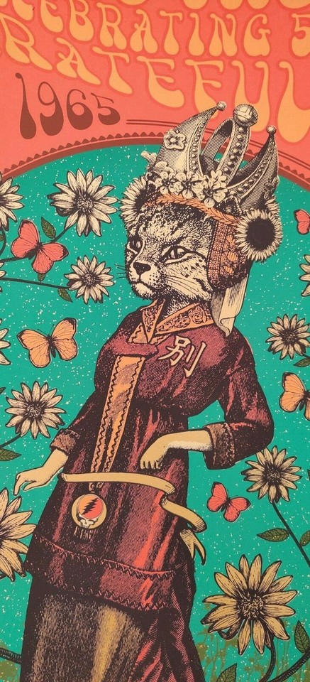 Status Serigraph Grateful Dead Santa Clara Art Print Signed #d/2015 Gig ...